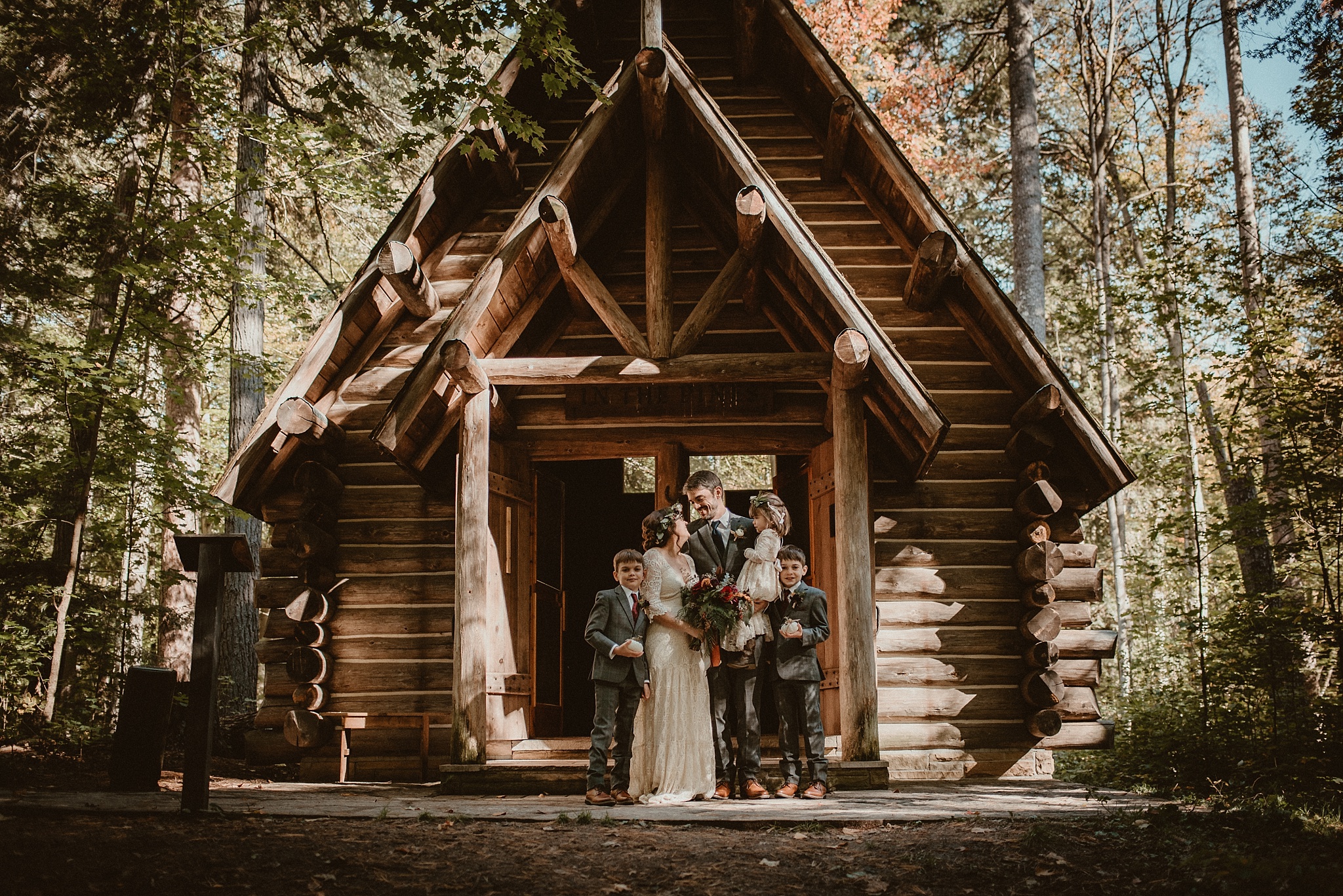 Vow Renewal Ceremony at Hartwick Pines State Park in Grayling, Michigan ...